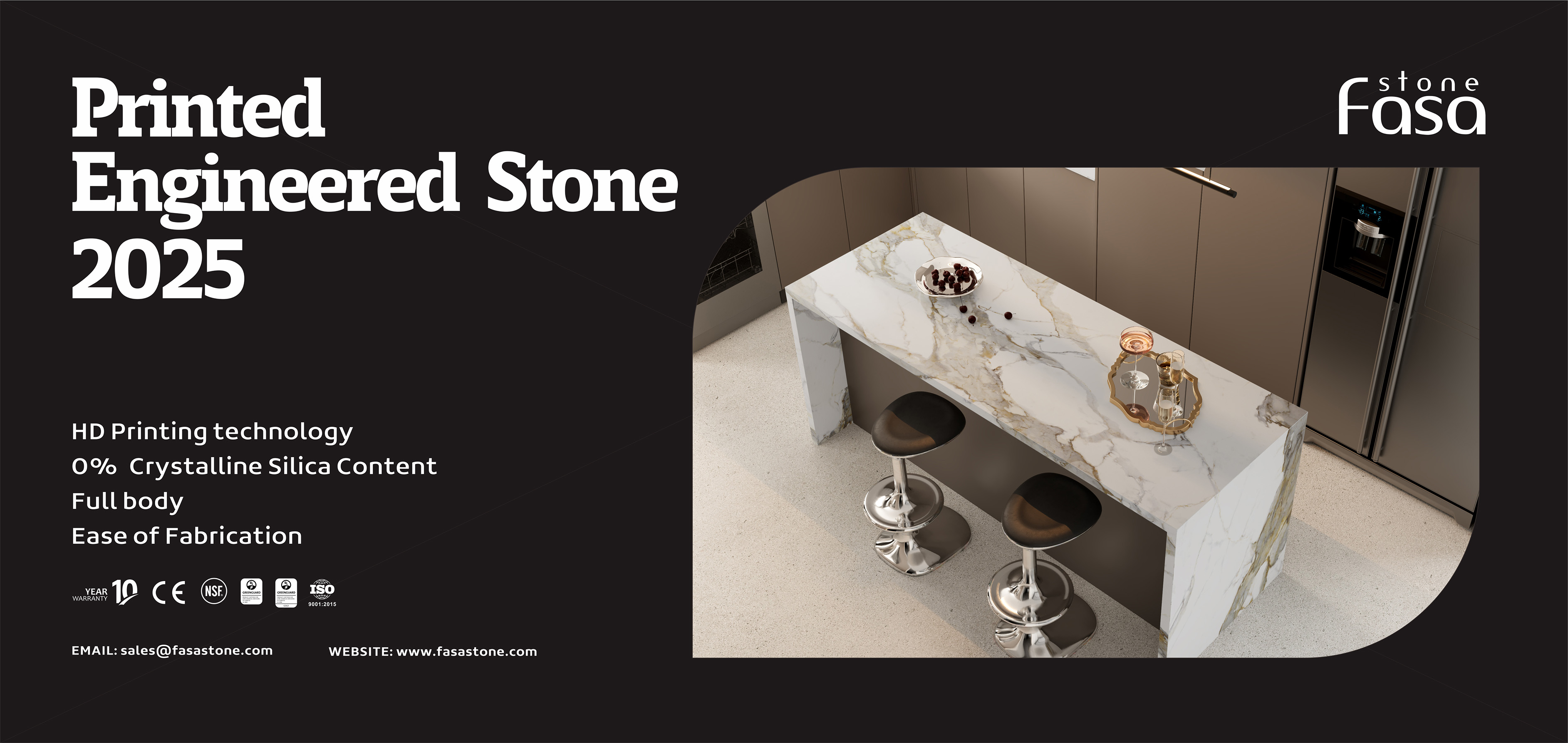 Zero silica stone leader|FASA STONE